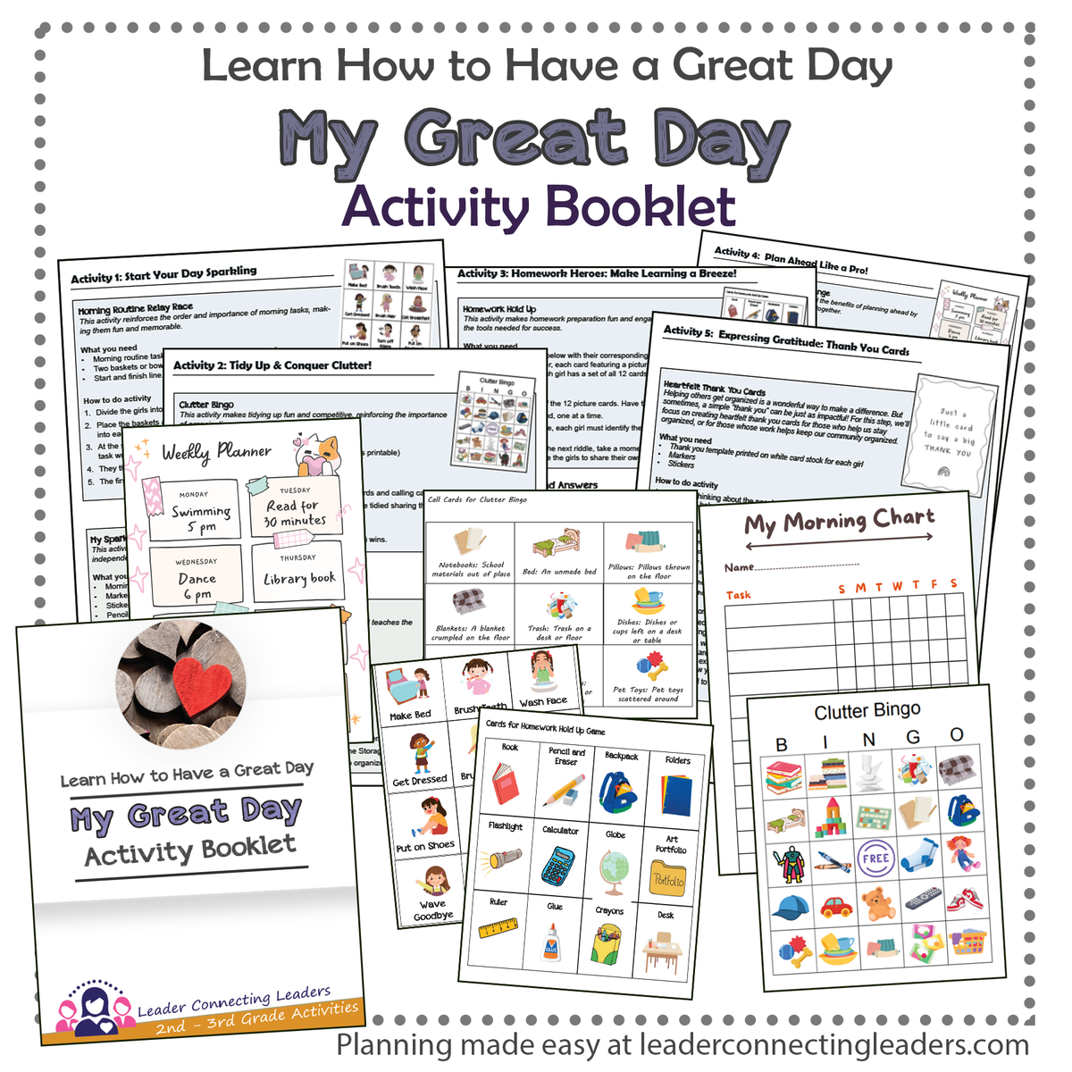 My Great Day Activity Booklet – Leader Connecting Leaders