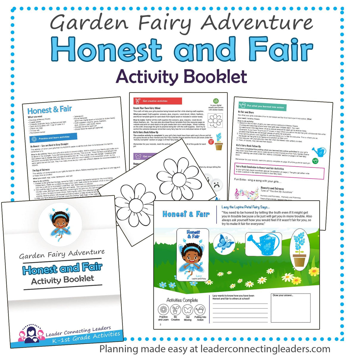 Honest and Fair Garden Fairy Adventure Activity Booklet – Leader ...