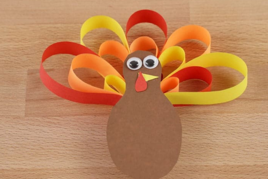 DIY Craft: How to Make a Paper Turkey Just In Time For Thanksgiving ...