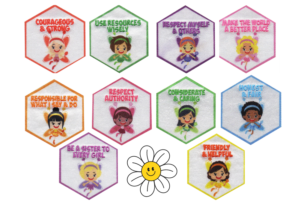 Petal Fairy Fun Patches Girl Scouting Adventure for Daisies – Leader ...