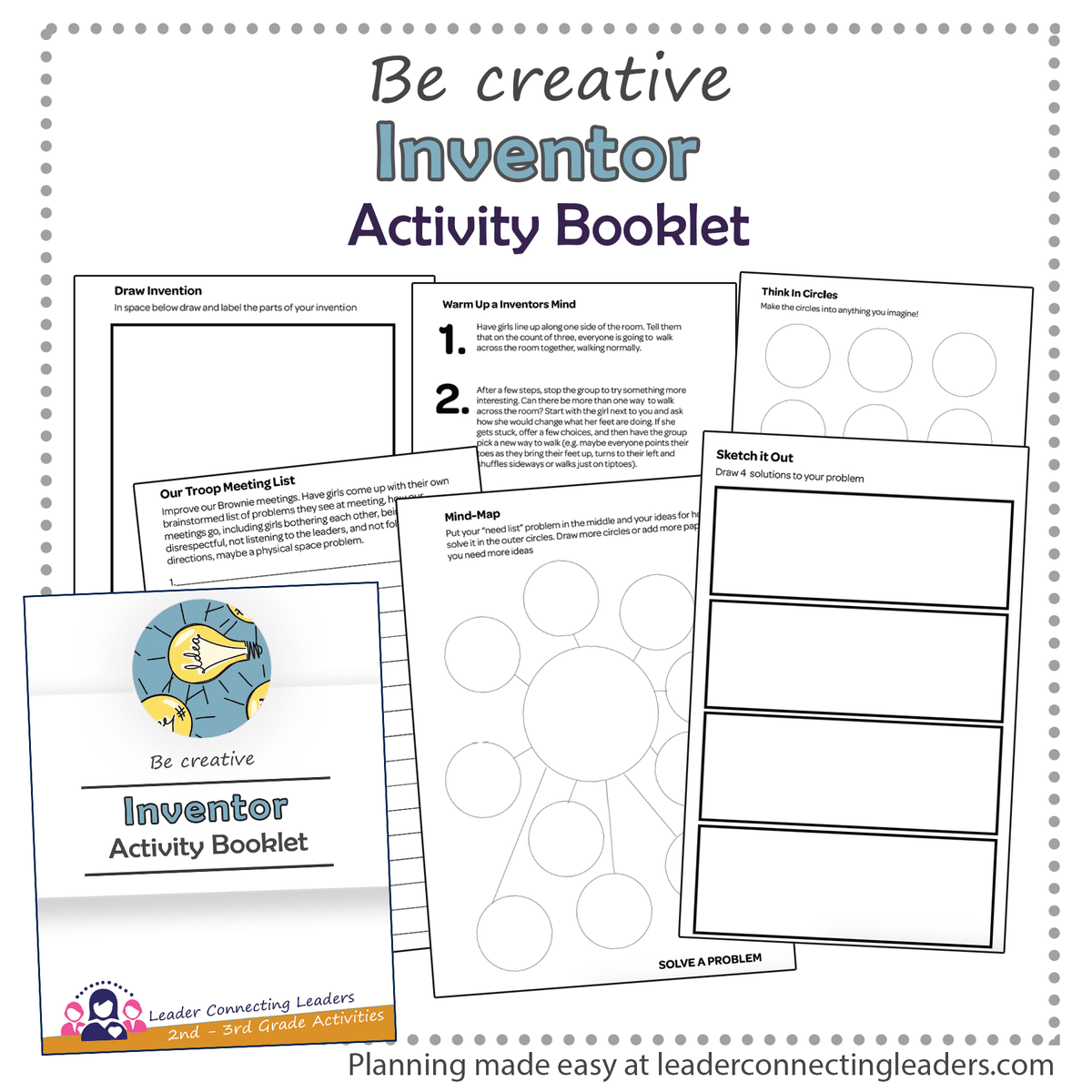 Inventor Activity Booklet – Leader Connecting Leaders