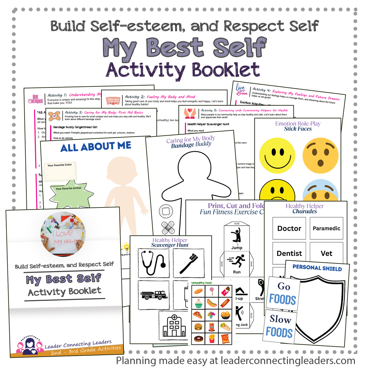 My Best Self Activity Booklet – Leader Connecting Leaders