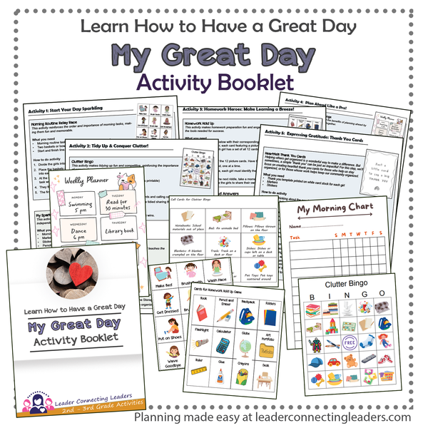 My Great Day Activity Booklet – Leader Connecting Leaders