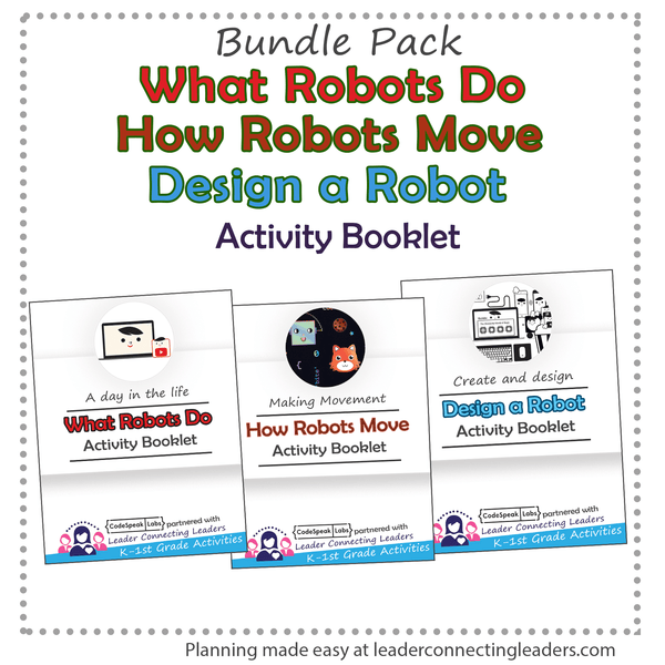 What Robots Do, How Robots Move and Design a Robot Activity Bundle Pac ...
