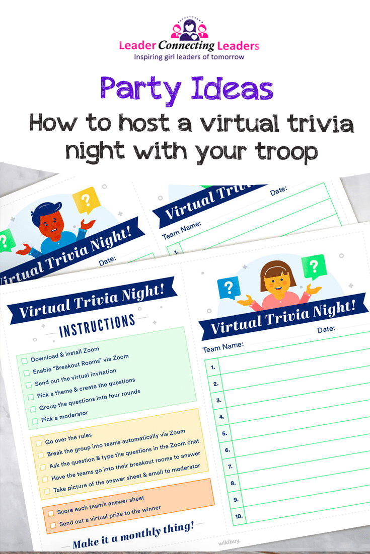 How To Host A Virtual Trivia Night With Your Troop Leader Connecting